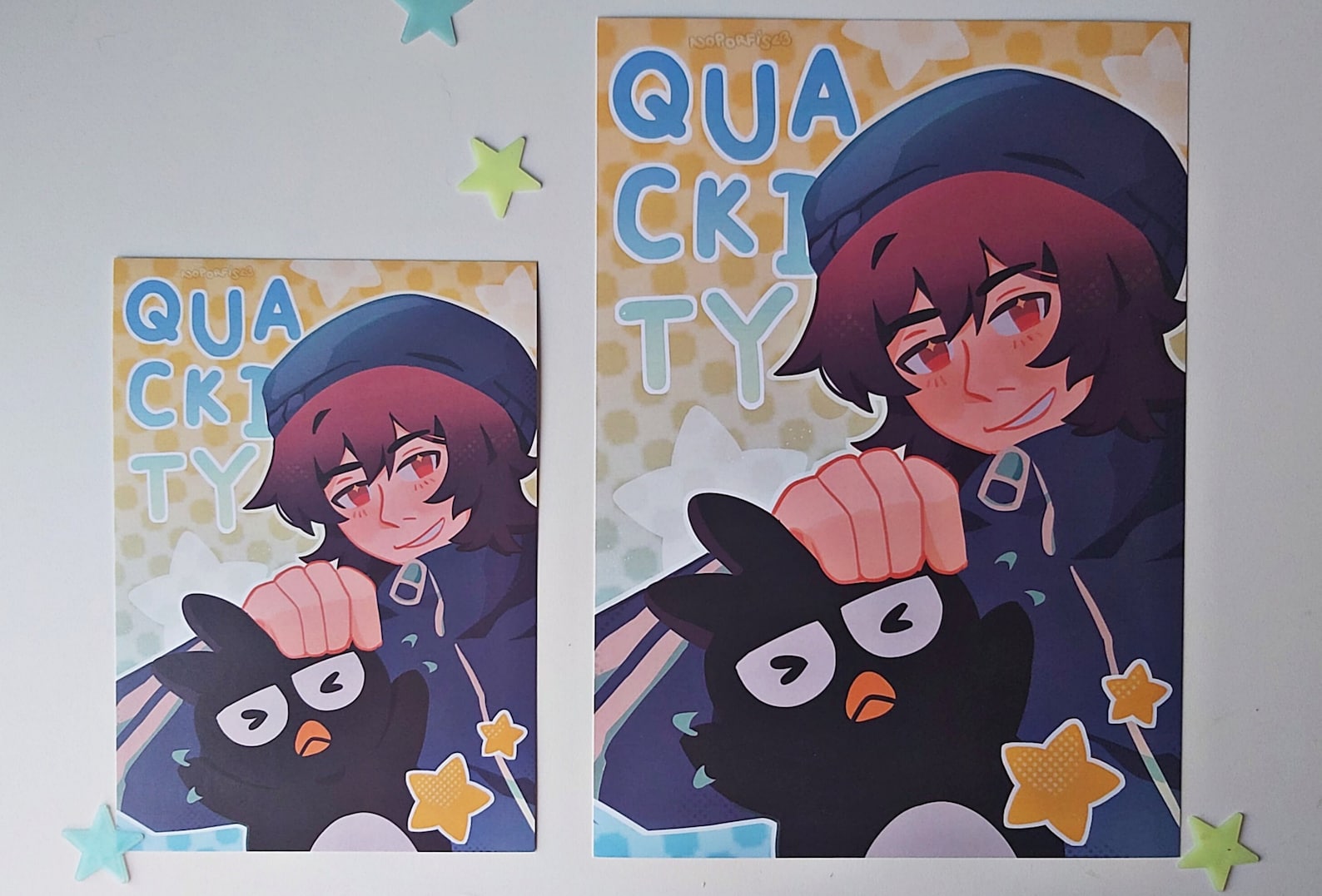 QSMP Quackity / Roier / Cellbit Prints A4 & A5 - Etsy