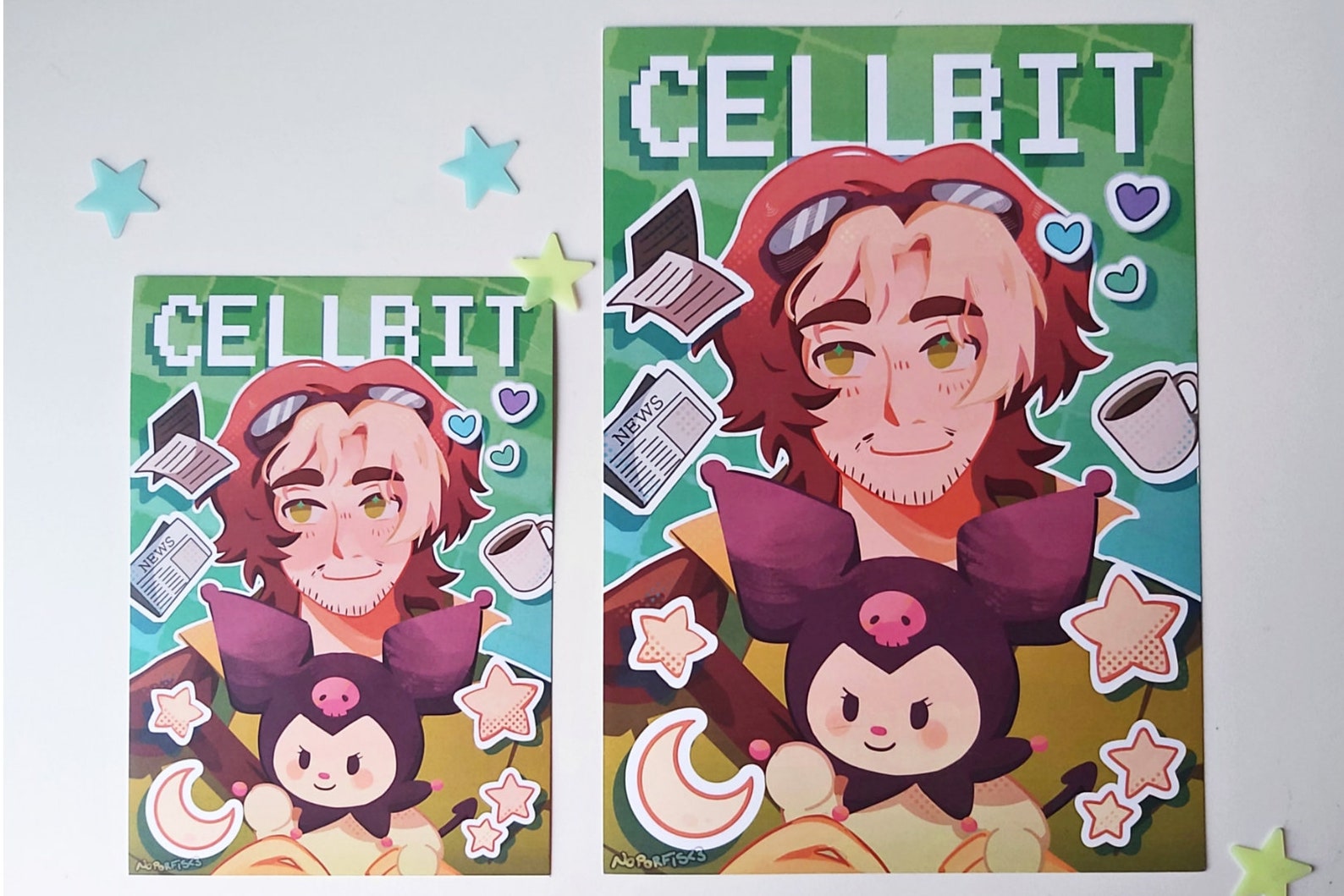 QSMP Quackity / Roier / Cellbit Prints A4 & A5 - Etsy