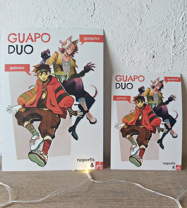 Guapoduo Roier and Cellbit Print & Stickers - Etsy
