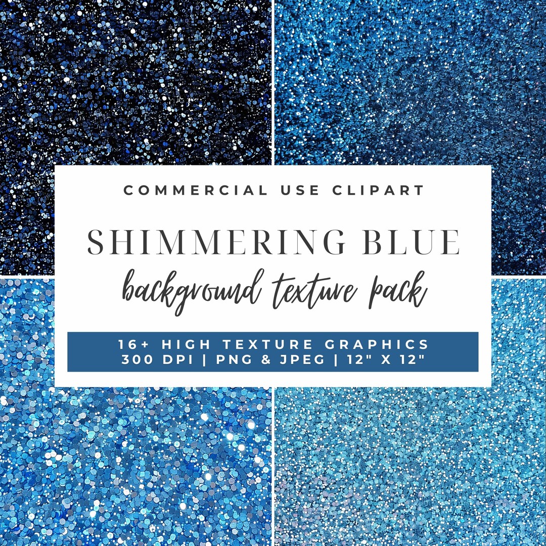 Blue Glitter Background Blue Glitter Texture Commercial Use Sparkling Blue Texture Blue Glitter ...