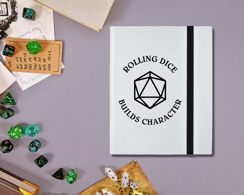 Rolling Dice Builds Character SVG Dungeons and Dragons Svg, Dnd Svg ...