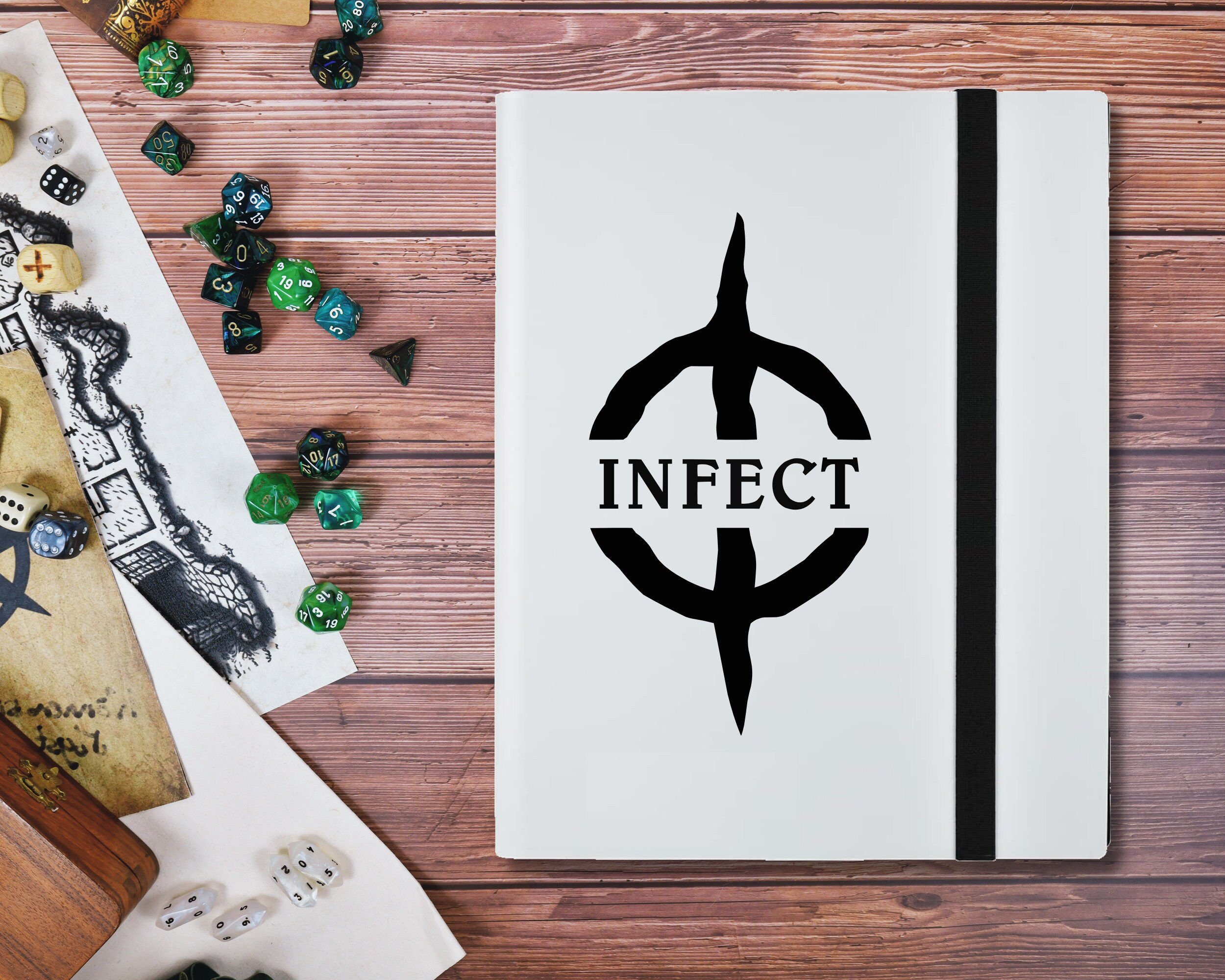 Magic the Gathering SVG | Infect Phyrexian MTG Svg, TCG Template, Mtg ...
