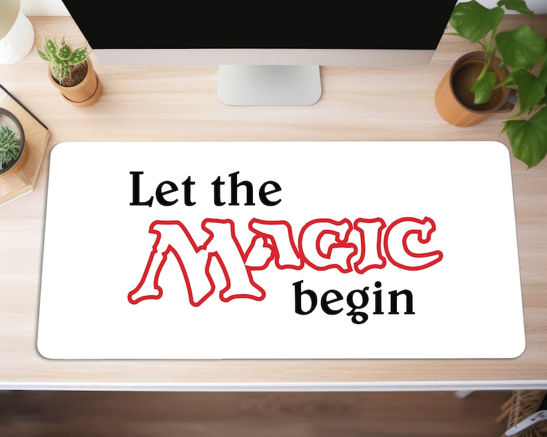 Magic the Gathering SVG | Let the Magic Begin Svg, TCG Template, DIY ...
