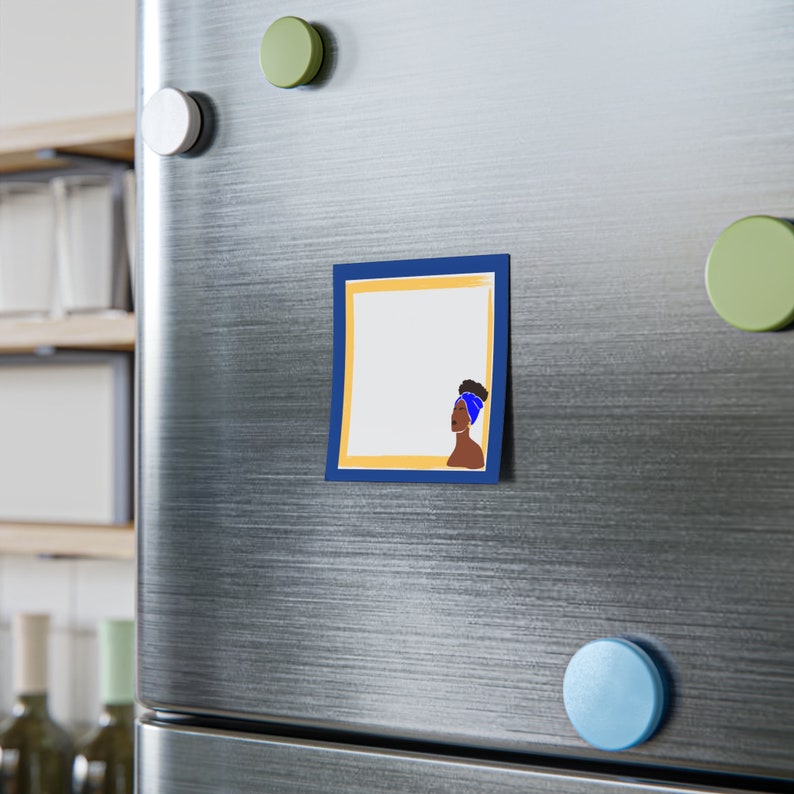 Black Girl Post It Card, Sticky Note Set, Note Pad for Productivity ...