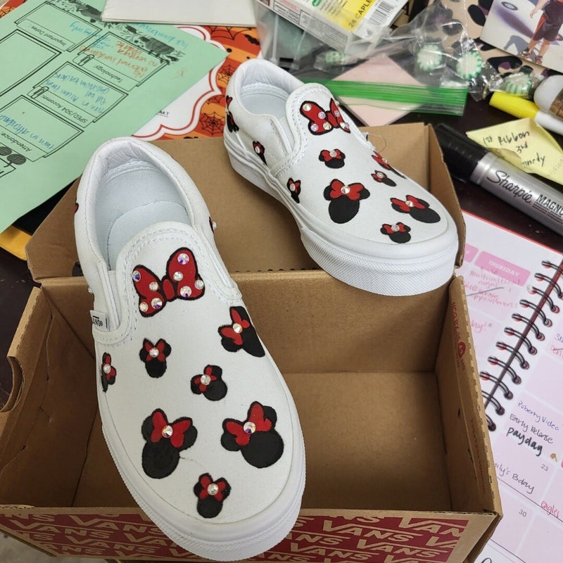 Minnie Mouse Shoes - Etsy