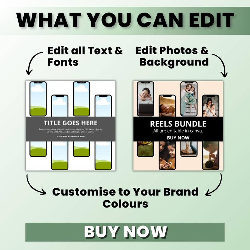 Mega Bundle 325+ Digital Product Mockups | Canva Templates | PLR & MRR ...