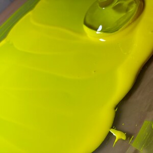 Firefly- Neon Yellow Matte Watercolor Paint- Linabeansstudio - Etsy