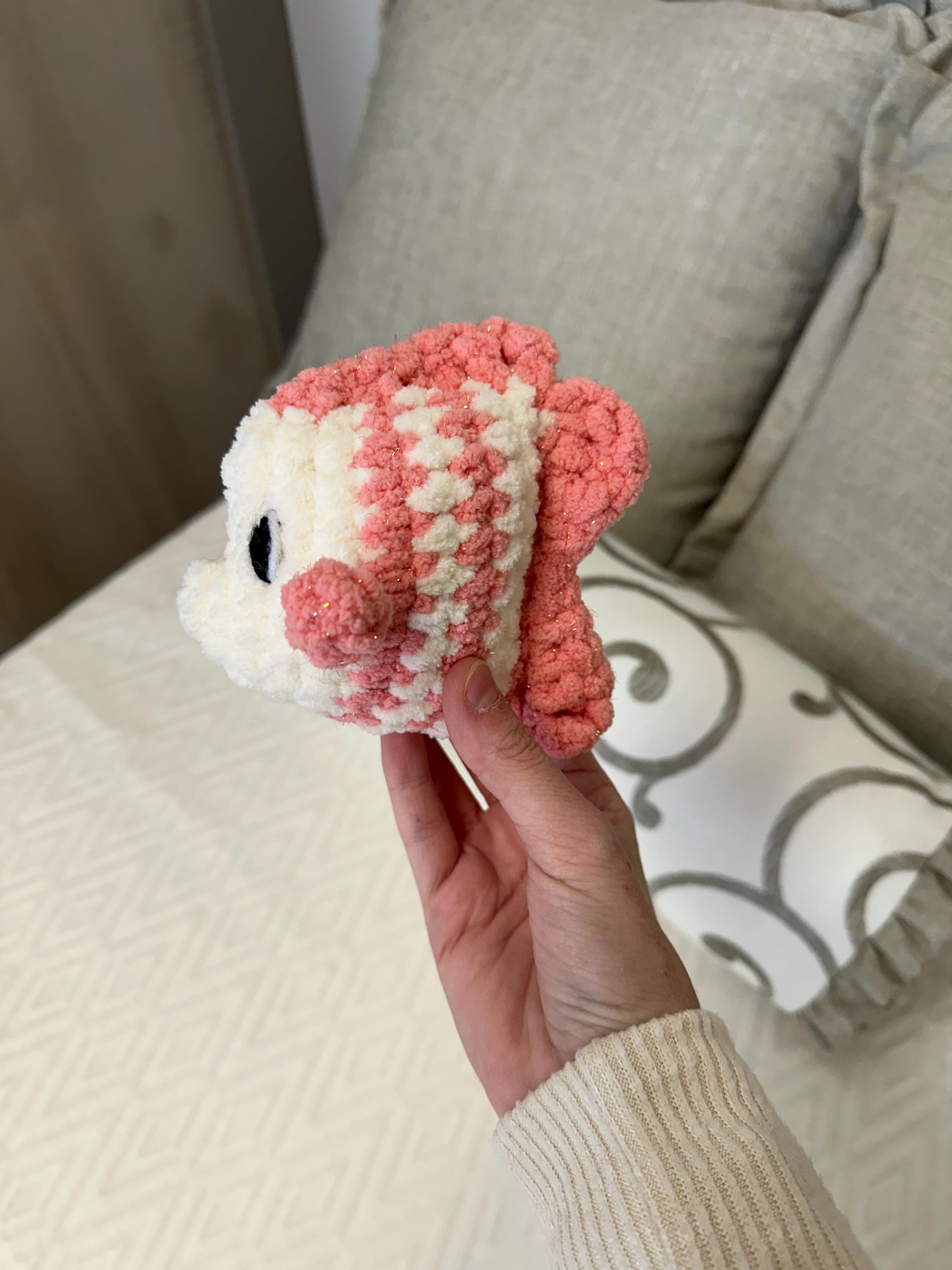 Crochet Pattern: No-sew Fiona Fish - Etsy