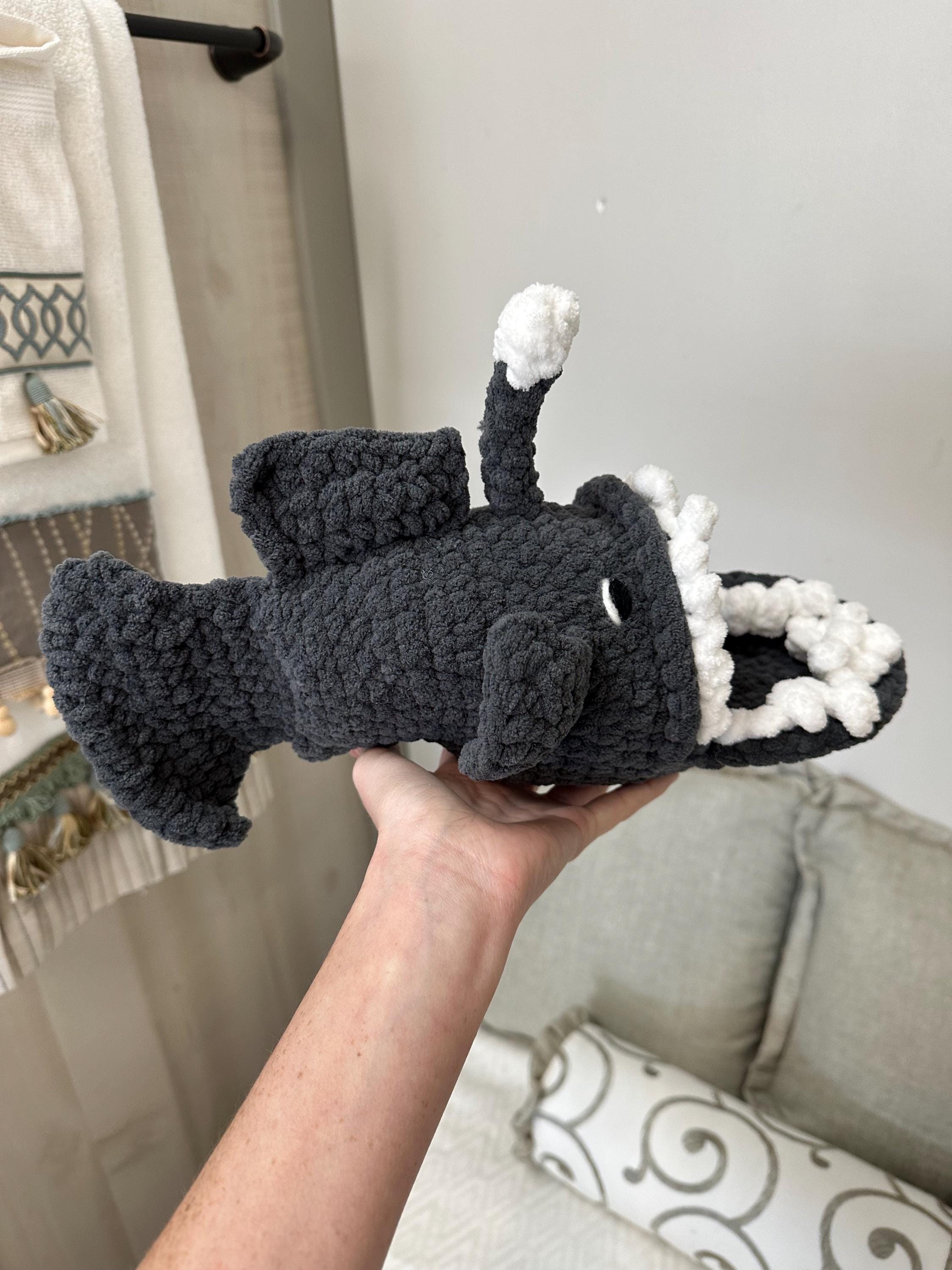 Crochet Pattern: Low-sew Anglerfish - Etsy