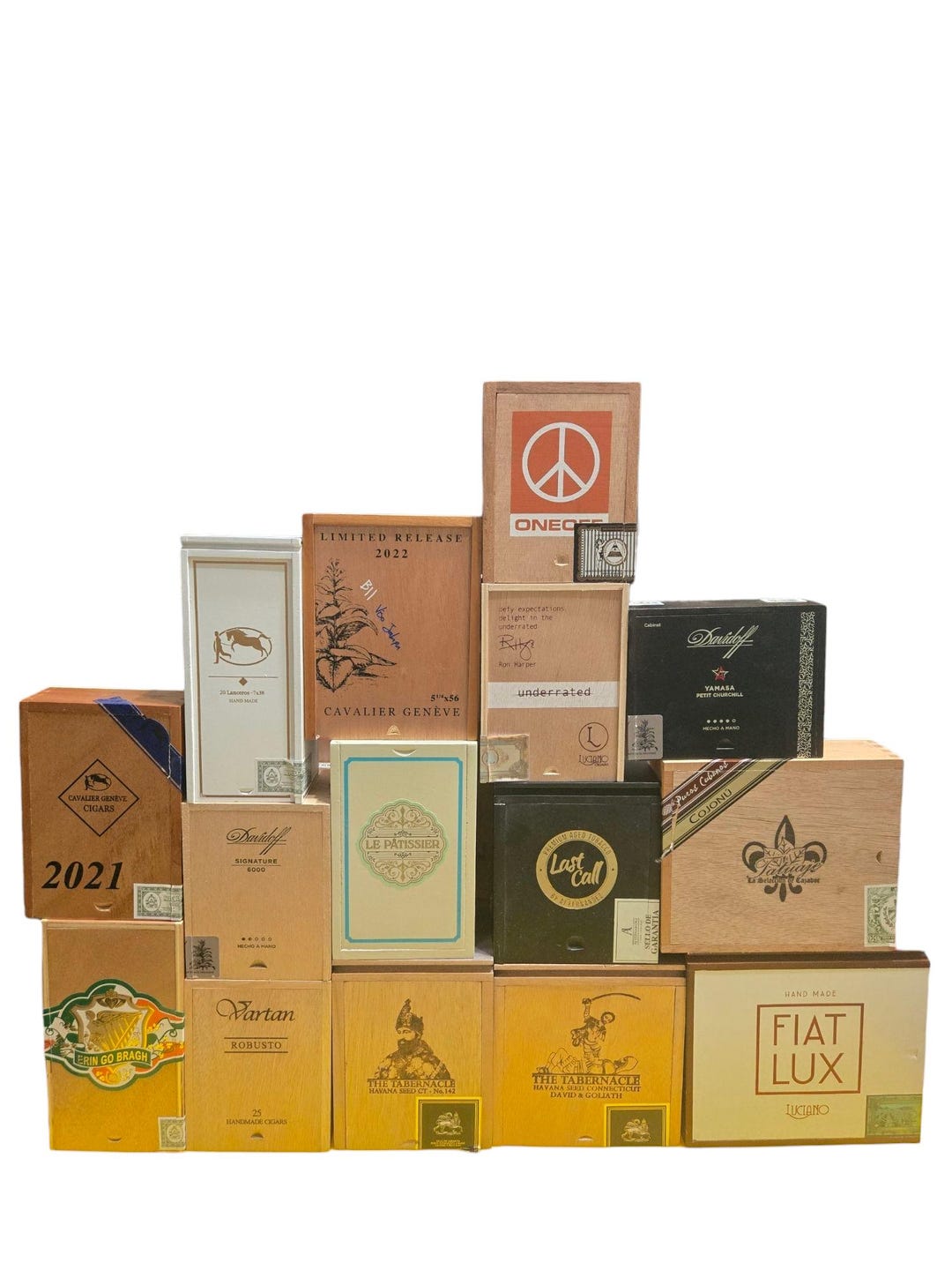 Mystery Wood Slide-top Cigar Box: 1 Mystery Box per Quantity Ordered ...