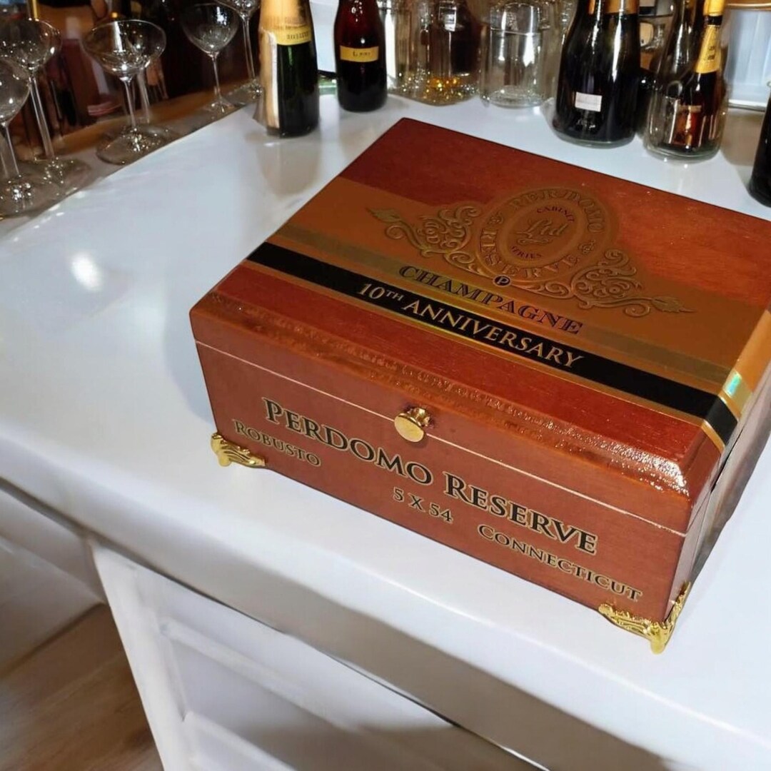 Keepsake Trinket Stash Jewelry Box Made From a Perdomo Reserve ...