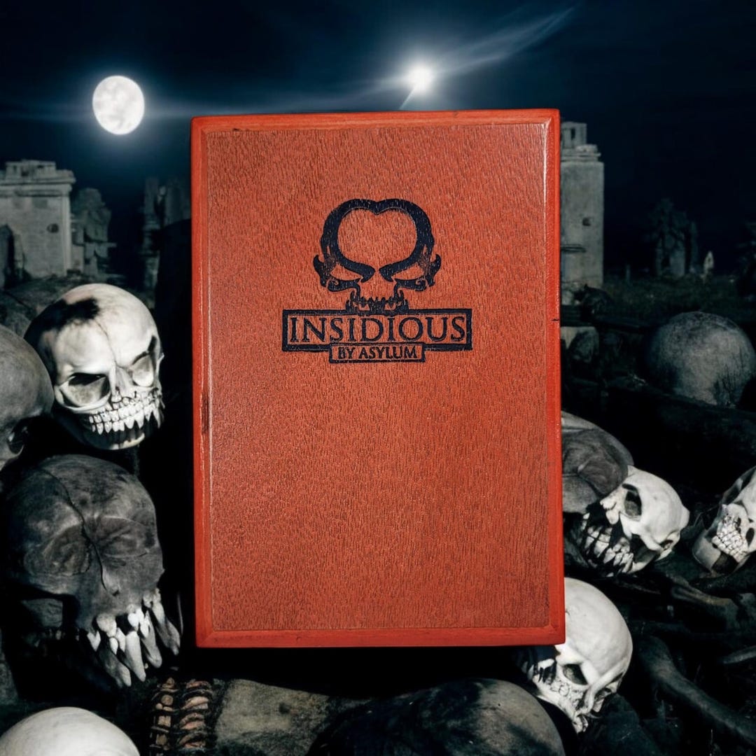 Empty Asylum Insidious 52×6 Cigar Box. Honduras Tobacciana Perfect Gift ...