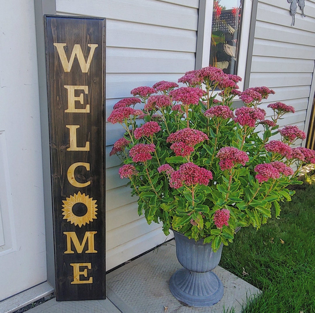 Custom Wooden Welcome Sign Home Decor - Etsy