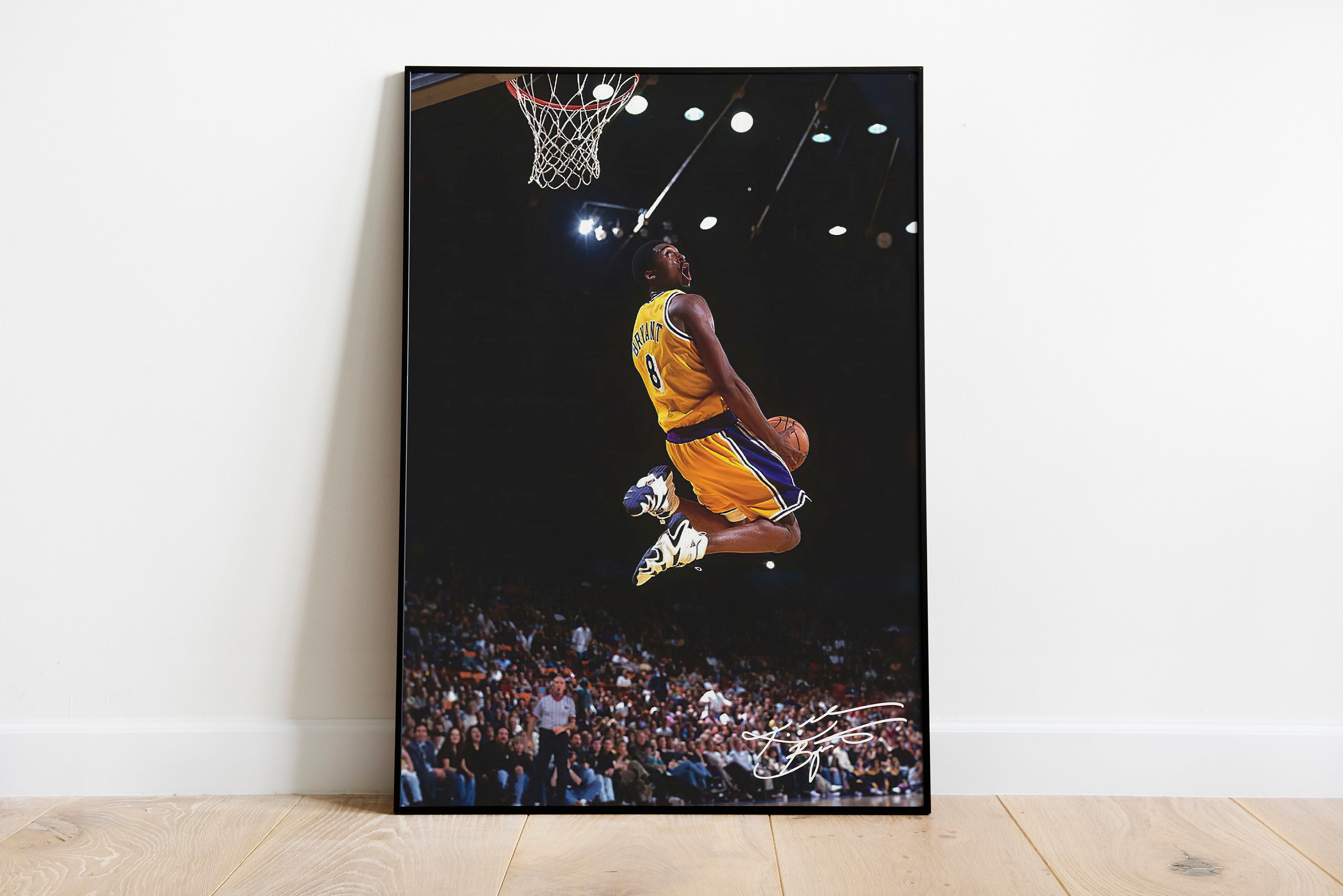 Kobe Bryant Poster, Signed Kobe Bryant NBA Poster sold by Psychiatric ...