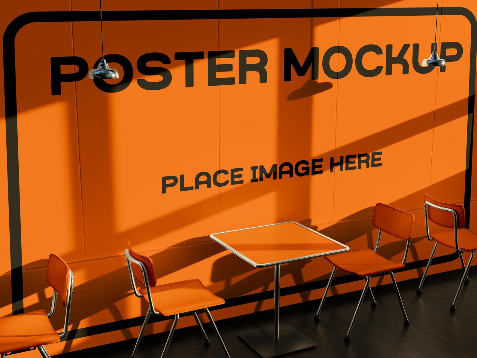 Posters Mockups Collection Photoshop Design Poster Mockup Poster ...