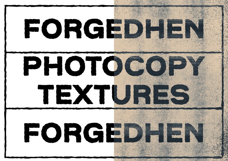 80+ Photocopy Textures for Photoshop / Photoshop Effects / Retro ...