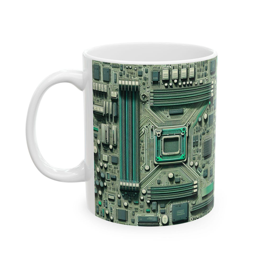 Motherboard Techie Mug Motherboard Coffee Gift for Techie Technology ...