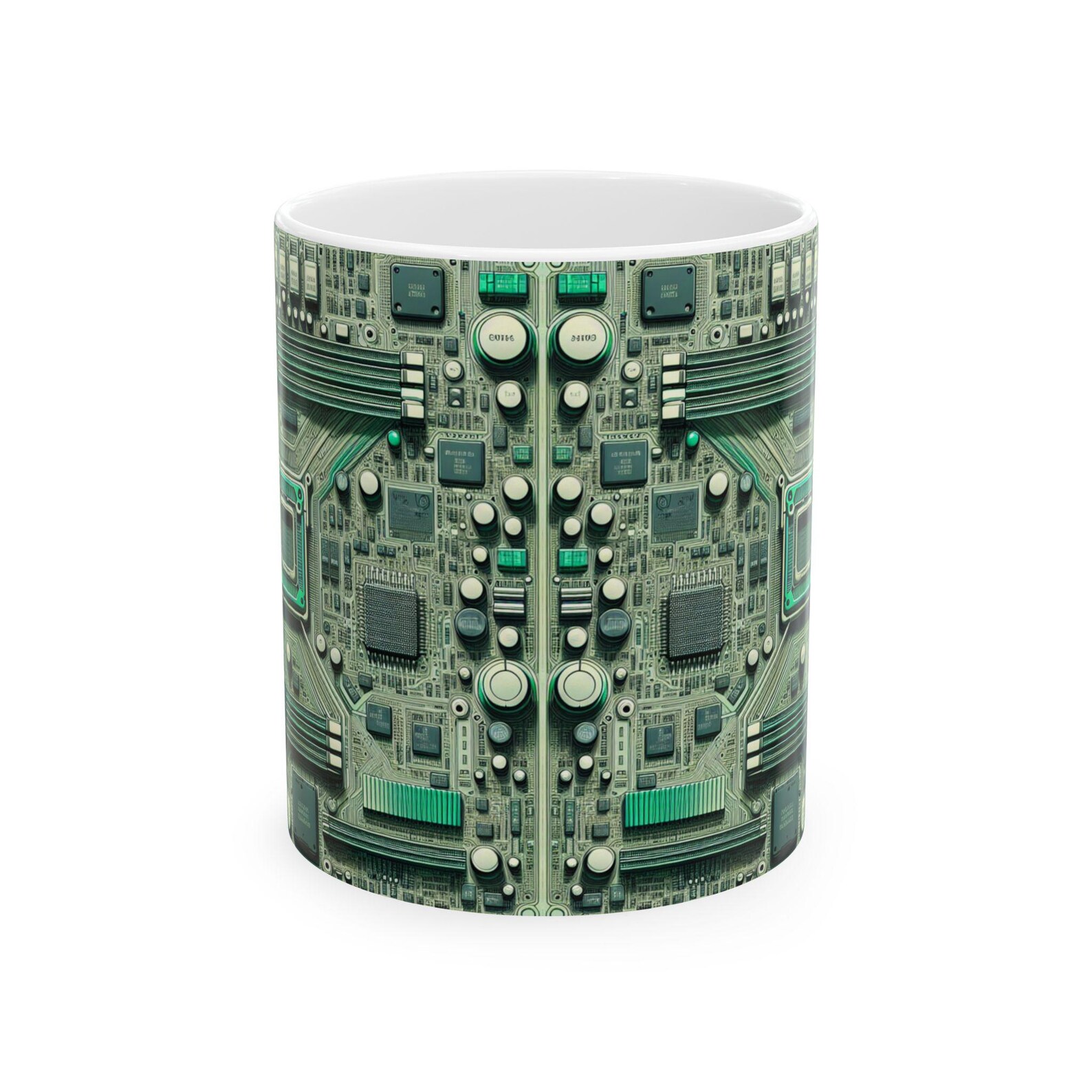 Motherboard Techie Mug Motherboard Coffee Gift for Techie Technology Motherboard Programming Mug ...