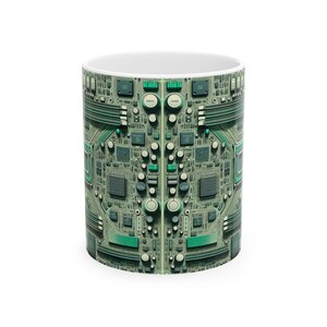 Motherboard Techie Mug Motherboard Coffee Gift for Techie Technology ...