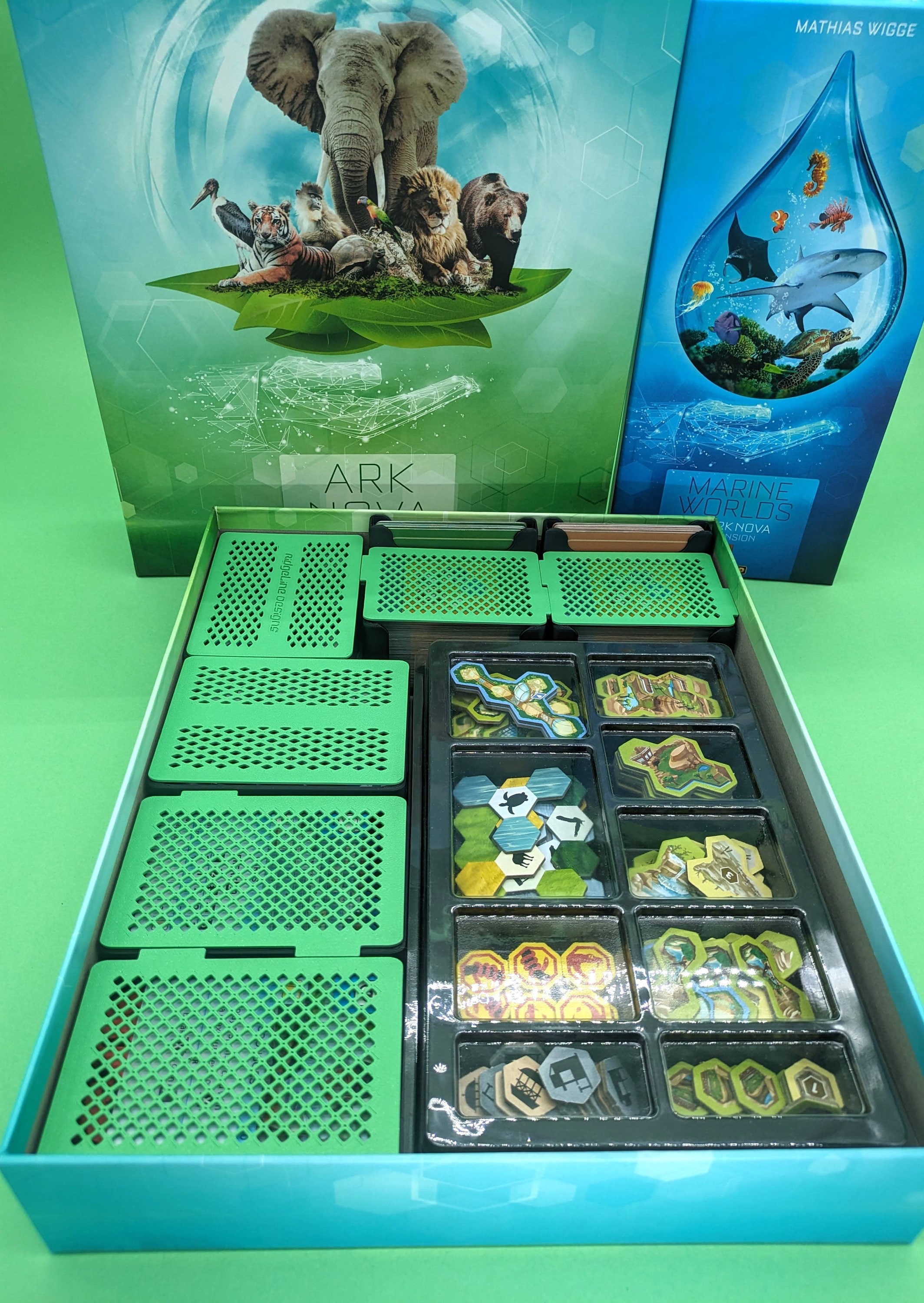 Ark Nova Board Game Insert Trays Organizer, Marine Worlds Expansion ...
