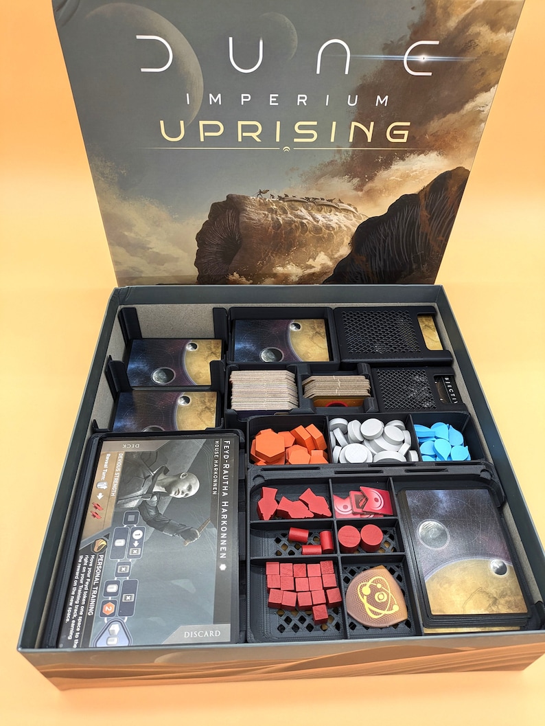 Dune Imperium Uprising Board Game Insert Trays. Works With - Etsy