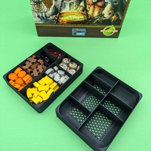 Caverna - Board Game Tray Inserts, Vertical Storage! - Etsy