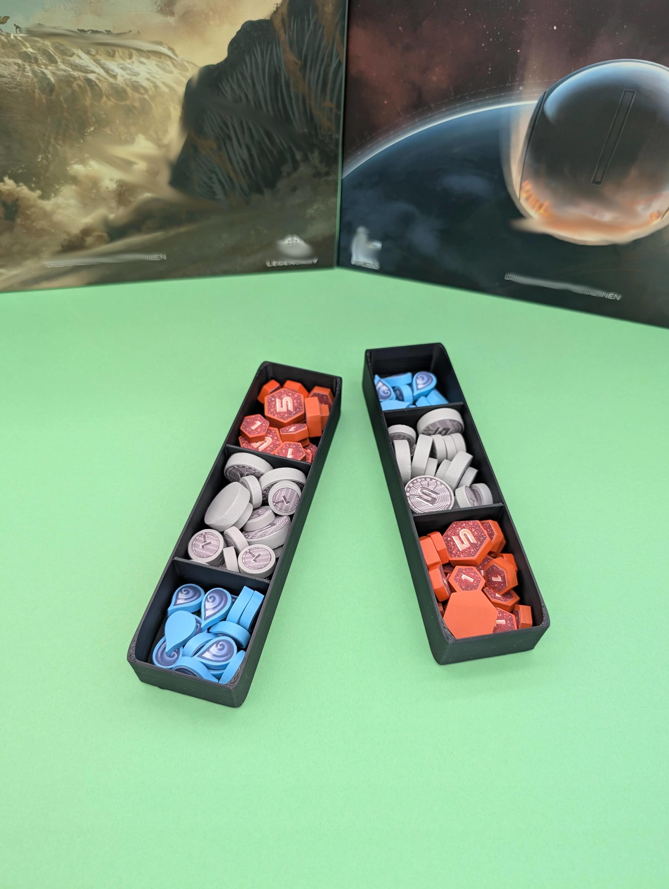 Dune Uprising and Bloodlines Expansion Board Game Insert Trays. Works ...