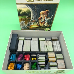 Caverna - Board Game Tray Inserts, Vertical Storage! - Etsy