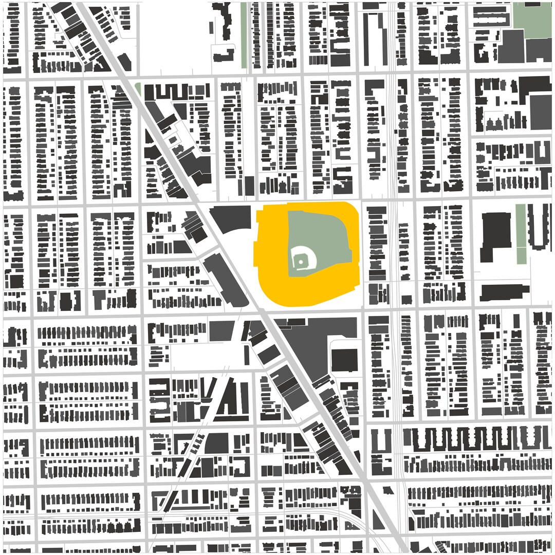 Custom Map of Your Home, Neighborhood, Favorite Restaurant, First Date ...