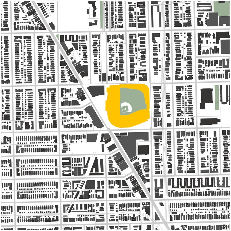 Custom Map of Your Home, Neighborhood, Favorite Restaurant, First Date ...