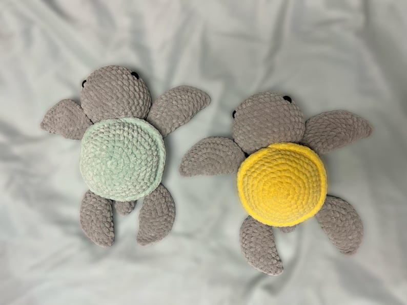 Twistsbytabs Crochet Turtle Plushie - Etsy