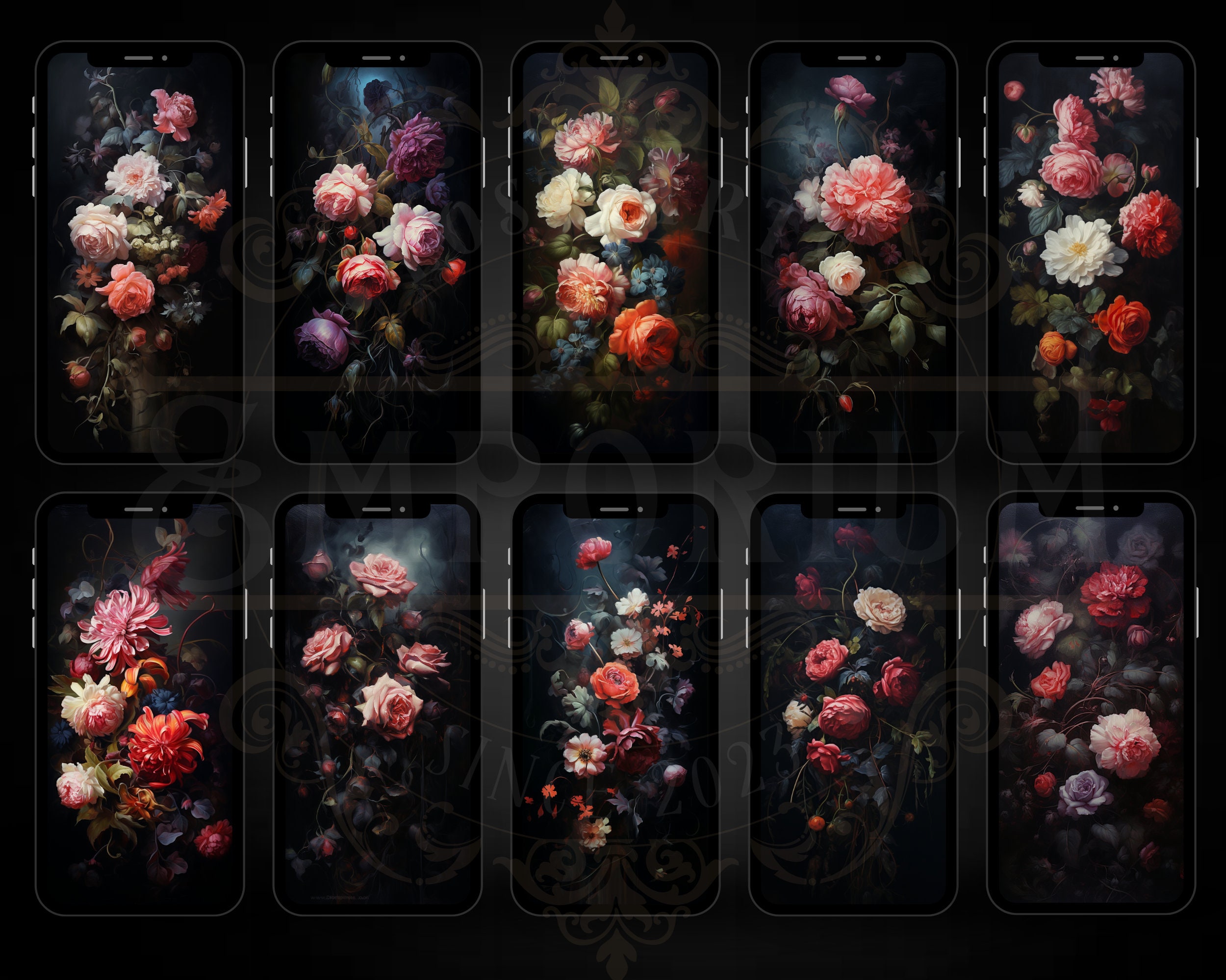 The Fragrance of the Past || Dark Academia Phone Backgrounds ||romantic ...