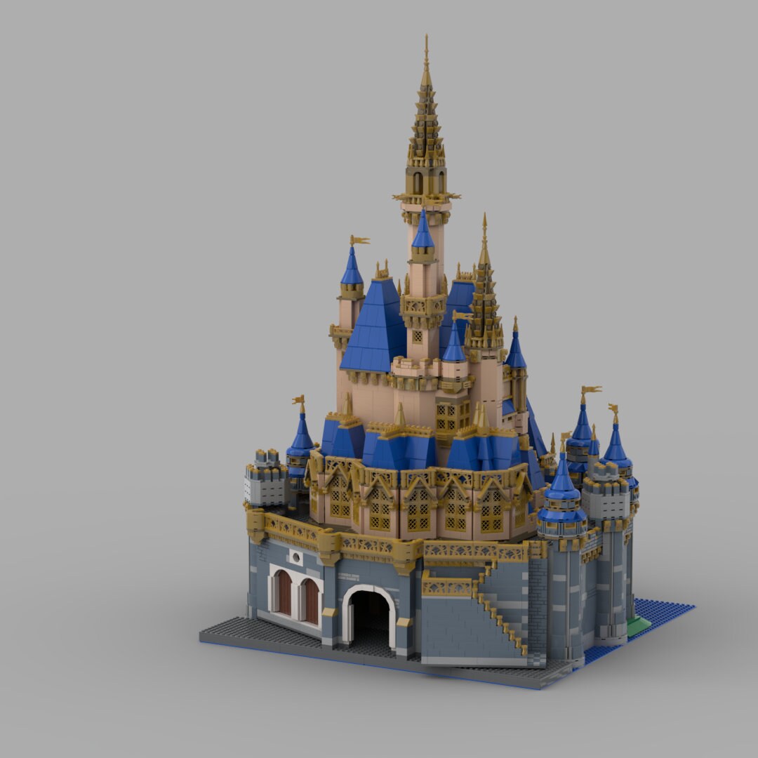 LEGO Ultimate Disney Castle Instructions - Etsy