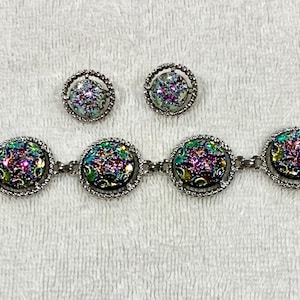 Vintage Sara Coventry Northern Lights Collection Bracelet and Earrings ...