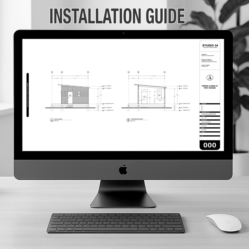 Architect Title Block Template Bundle - A0 A1 A2 A3 A4 - Autocad ...