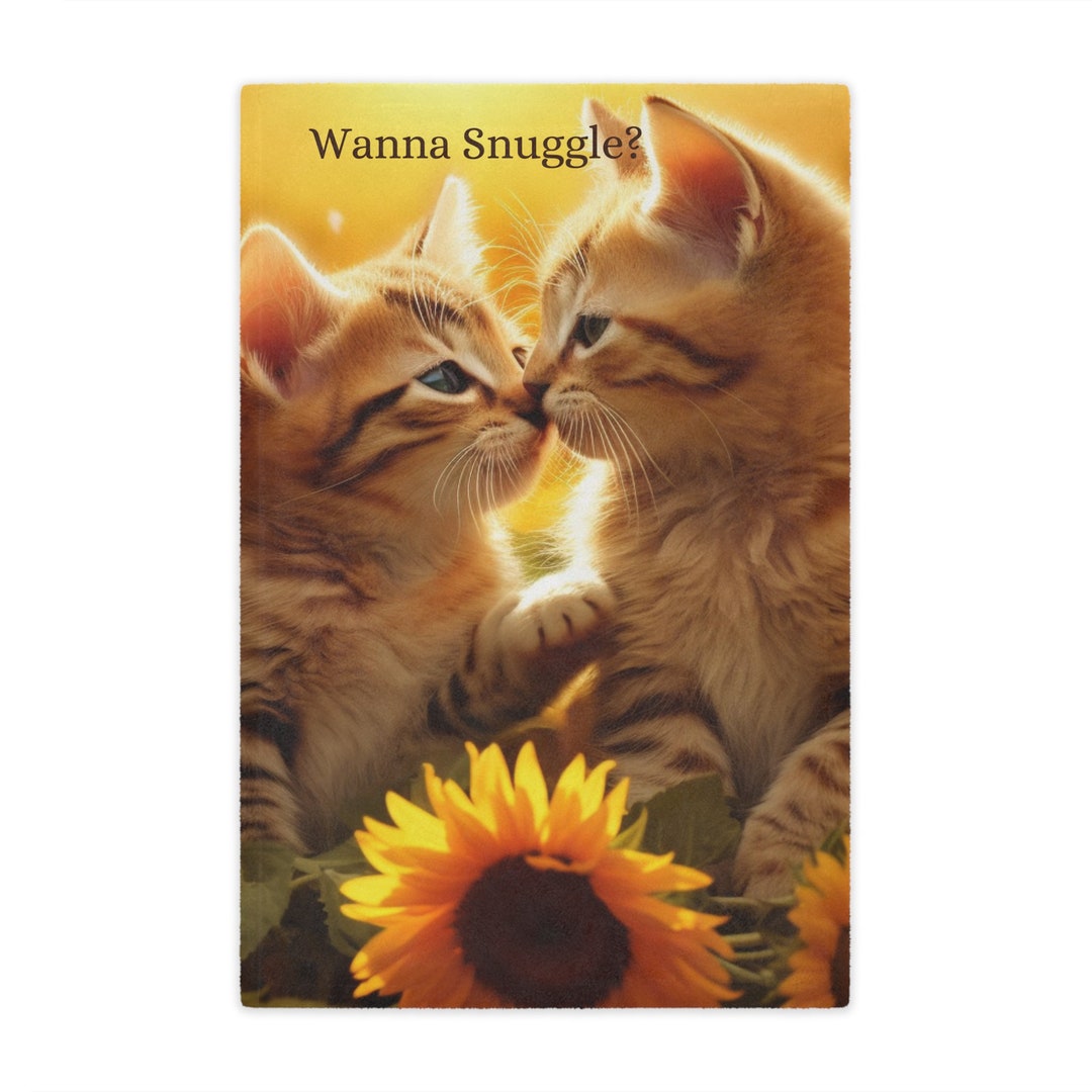 Wanna Snuggle Kissing Blanket Soft Comfortable Flirty Warm Relaxing ...