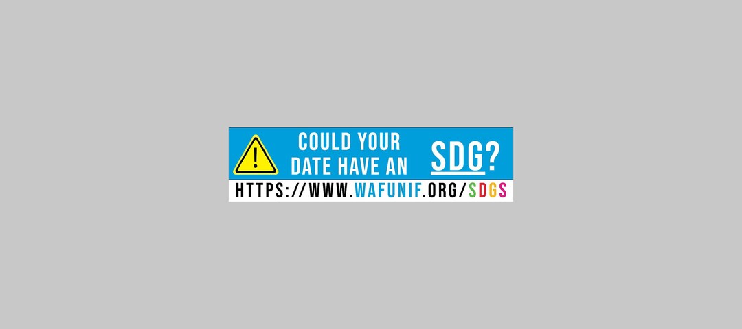 Could Your Date Have an SDG Static Cling/bumper Sticker - Etsy