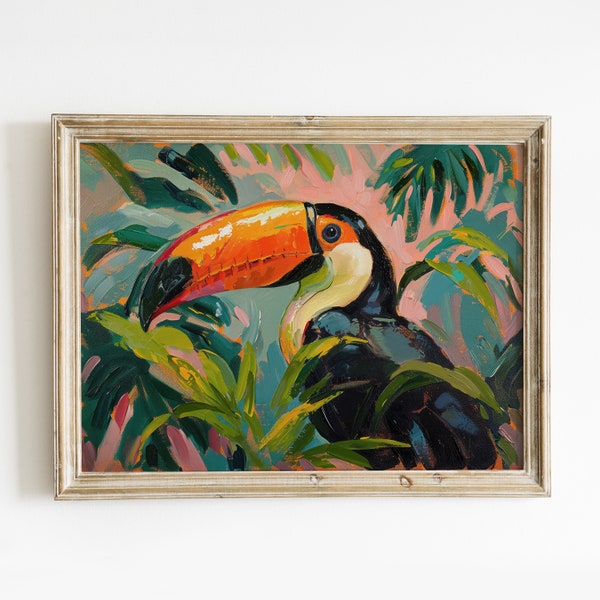 Tropical Digital Preppy Prints - Etsy