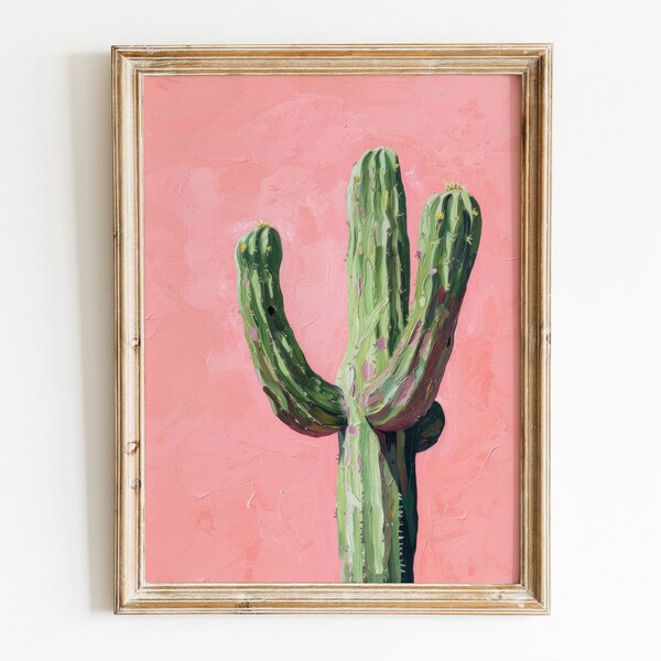 Cactus Poster - Etsy