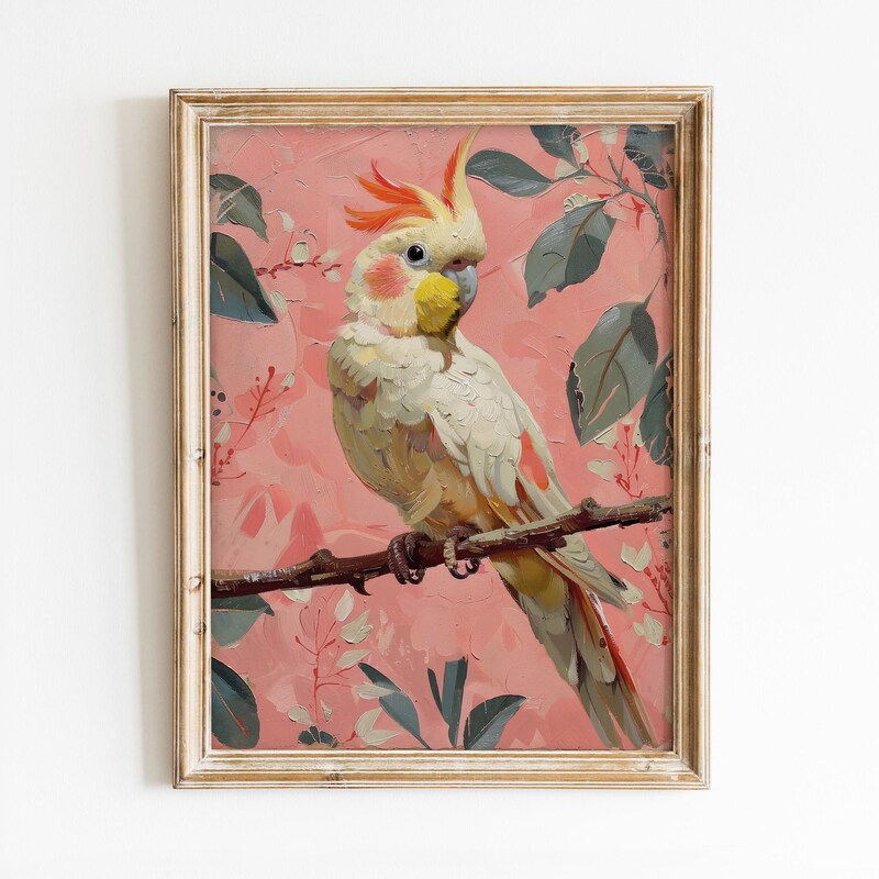 Parrot Poster - Etsy