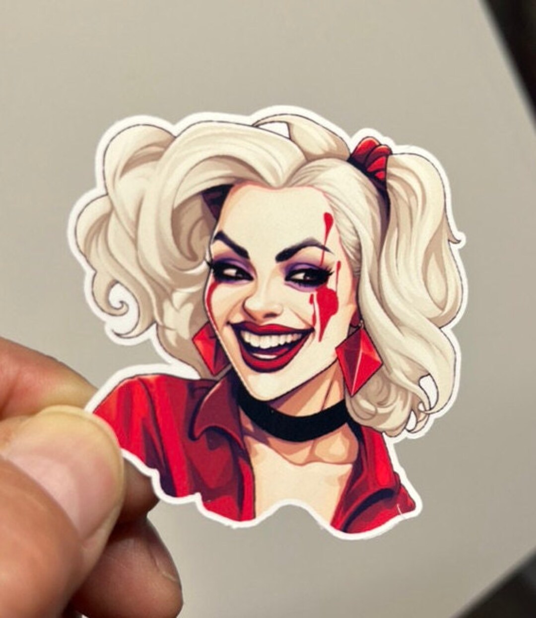 Happy Harley Vinyl Sticker Movie Stars Iconic Role Decal for Laptops ...