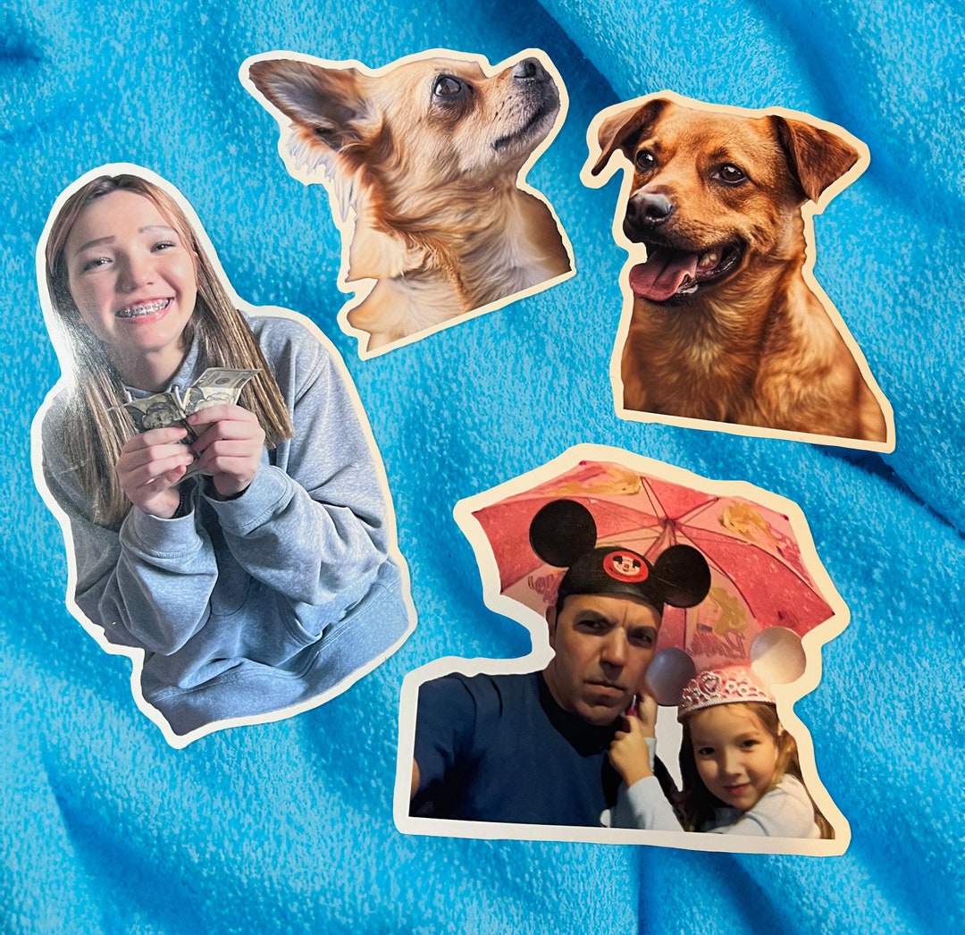 Custom Photo Sticker, Personalized Sticker, Custom Sticker, Water ...