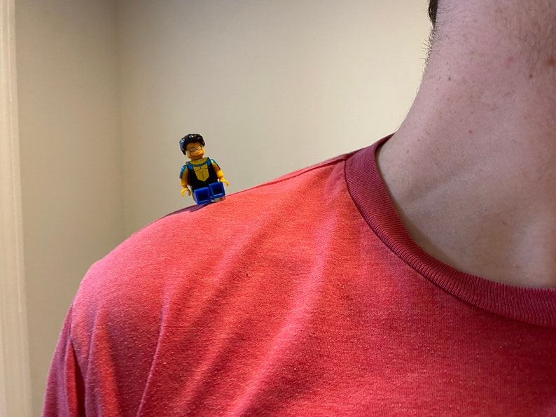 INVINCIBLE Block Magnet Figure Pin for Shirts, Vests and Surfaces ...