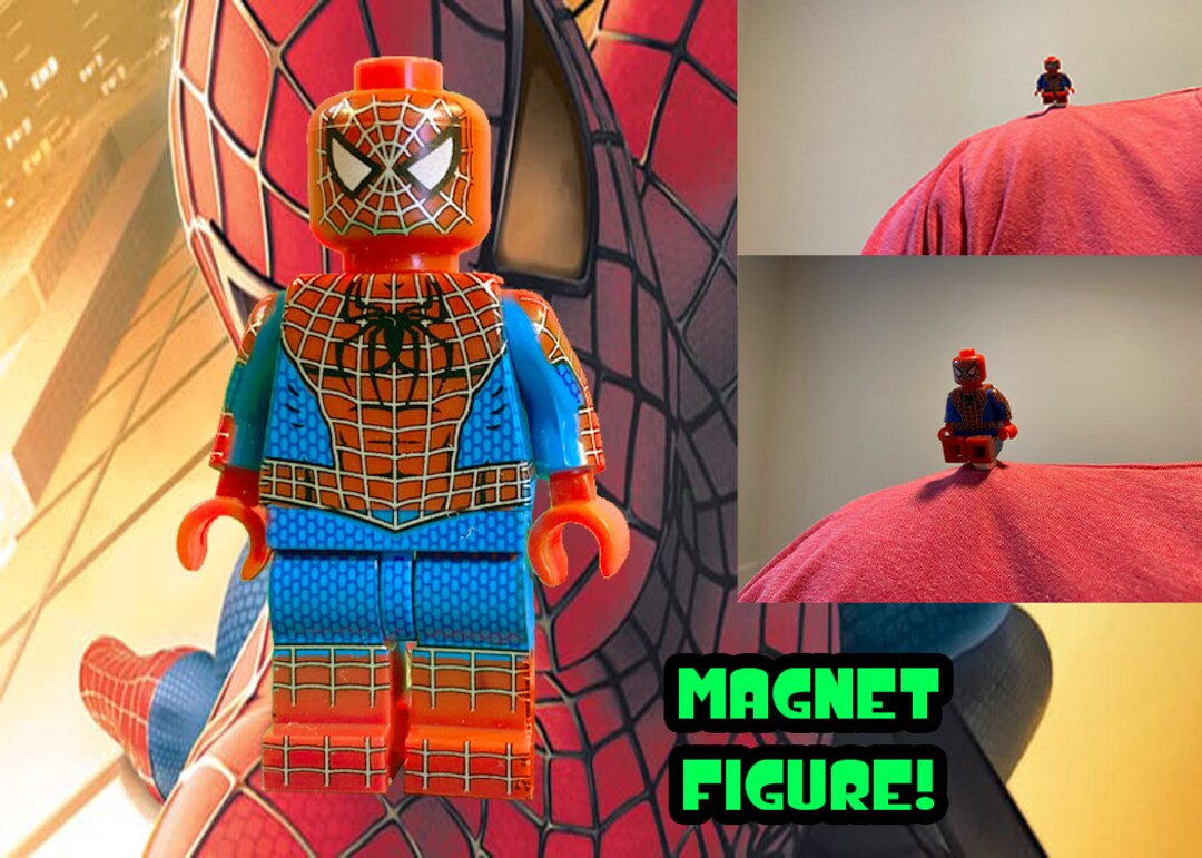 Marvel Block Spider-man Tobey Maguire Magnet Figure Pin for Shirts ...