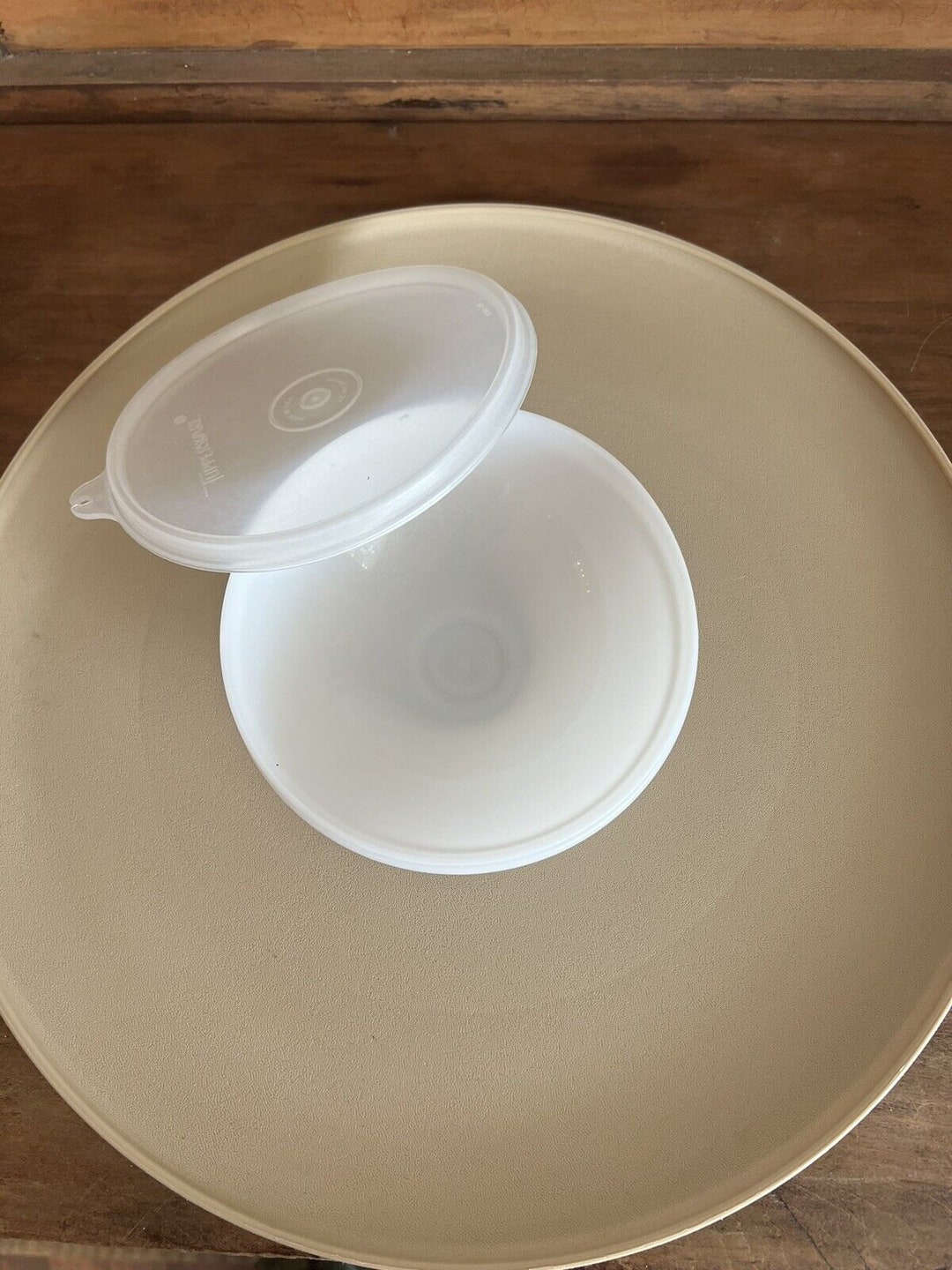 Tupperware Vintage Chip and Dip Platter Serving Tray With Dish #492 - Etsy