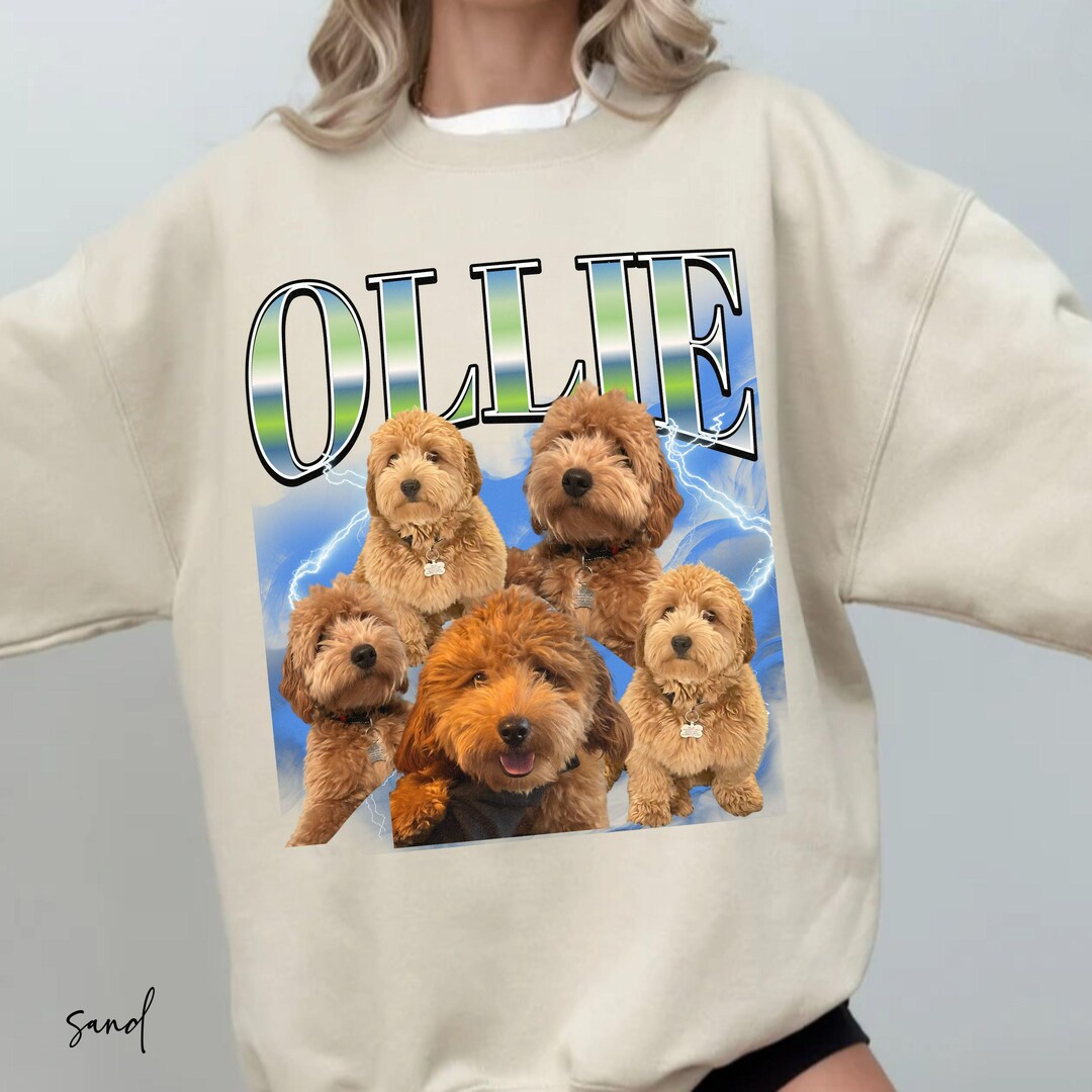 Custom Bootleg Dog Face Sweater Bootleg Rap Tee Dog Vintage Sweatshirt ...