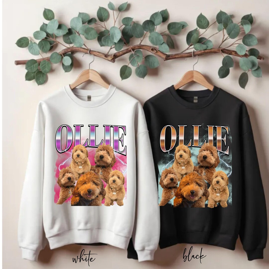 Custom Bootleg Dog Face Sweater Bootleg Rap Tee Dog Vintage Sweatshirt ...