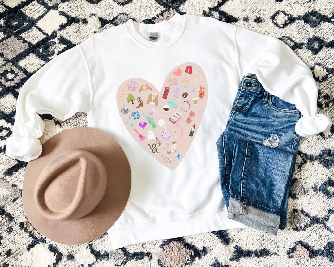 Swiftie Symbols Crewneck - Etsy