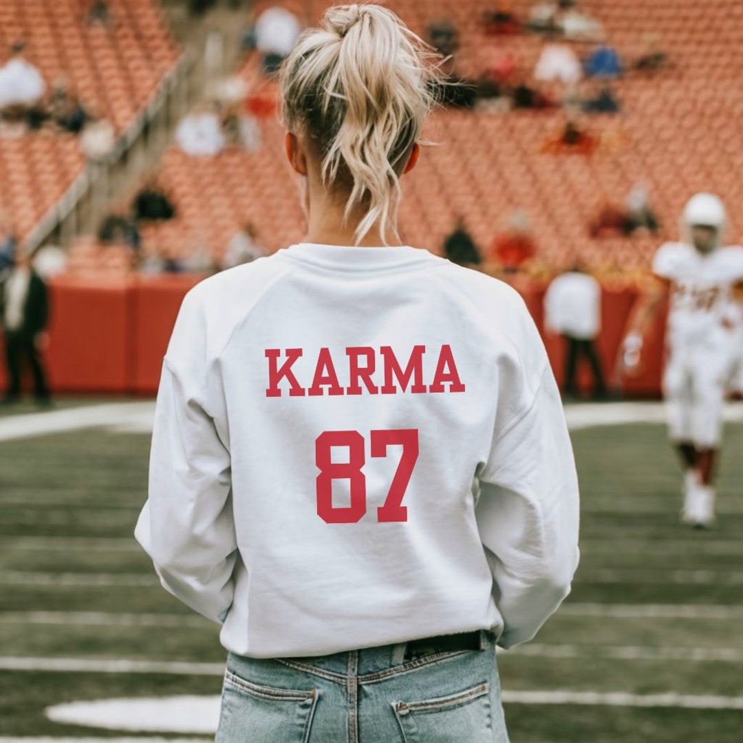 KARMA 87 Crewneck Sweatshirt - Etsy