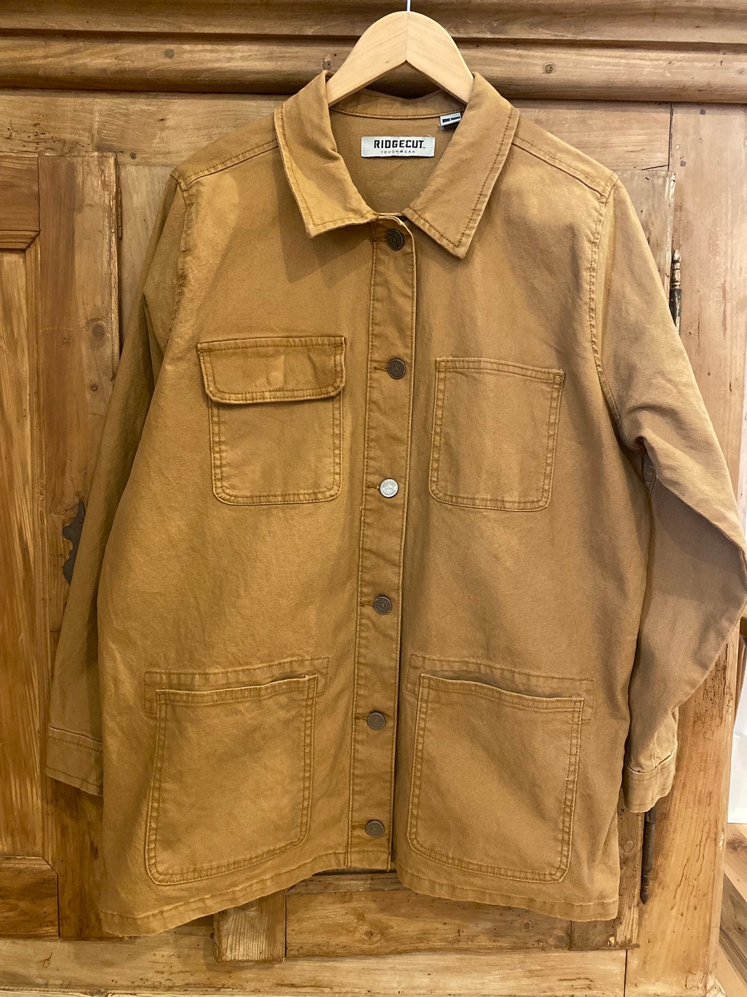 Vintage Canvas Ridge Cut Barn Jacket - Etsy